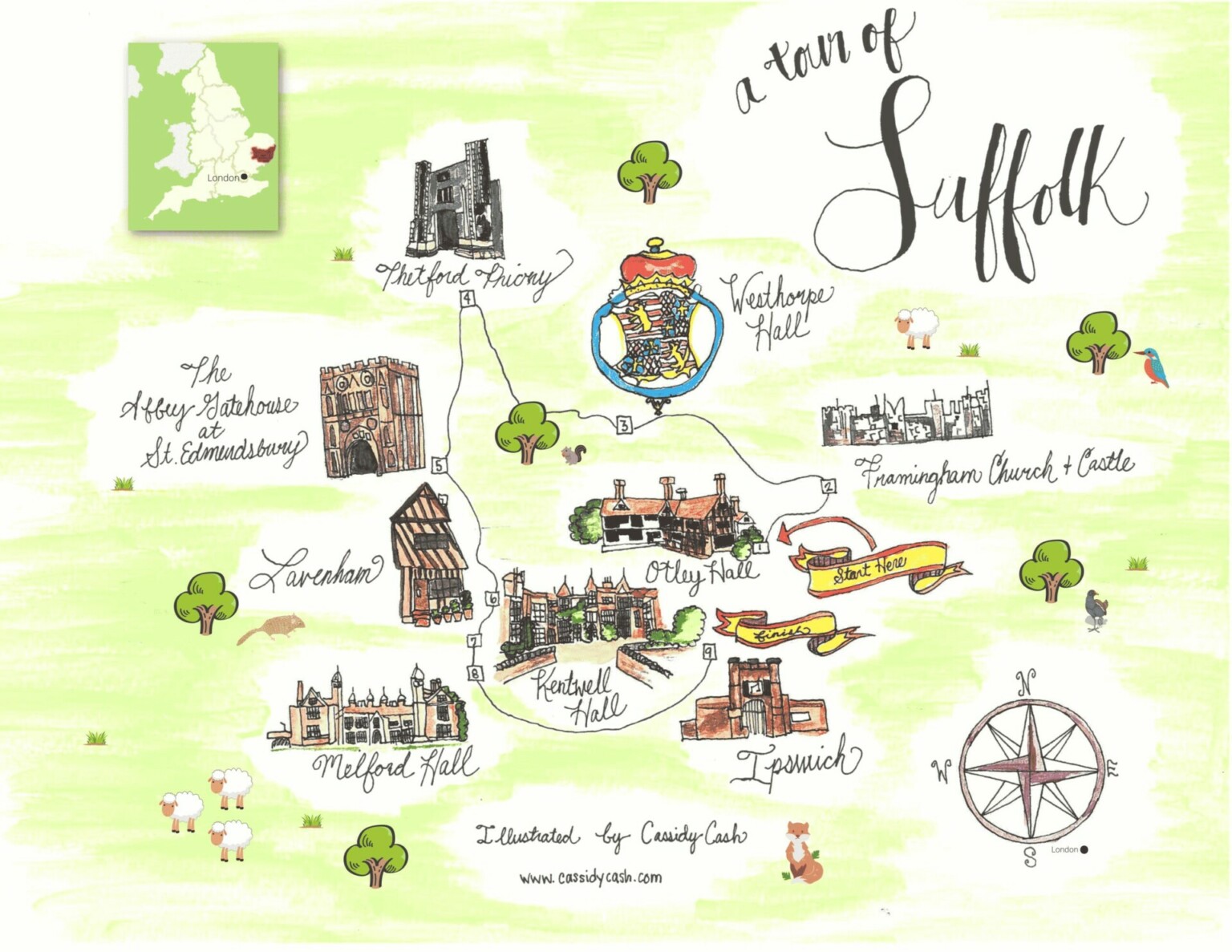 THE ULTIMATE GUIDE: ITINERARIES: GEOGRAPHY - The Tudor Travel Guide