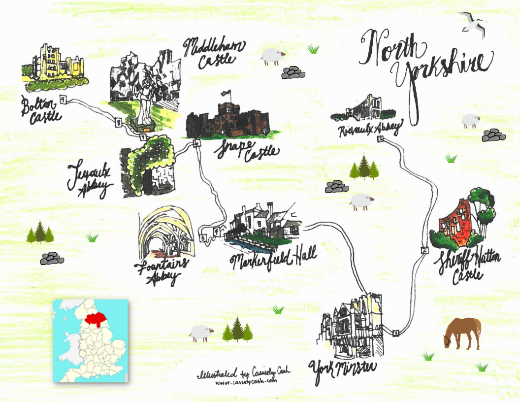 A Six-Day Tour of North Yorkshire | The Tudor Travel Guide