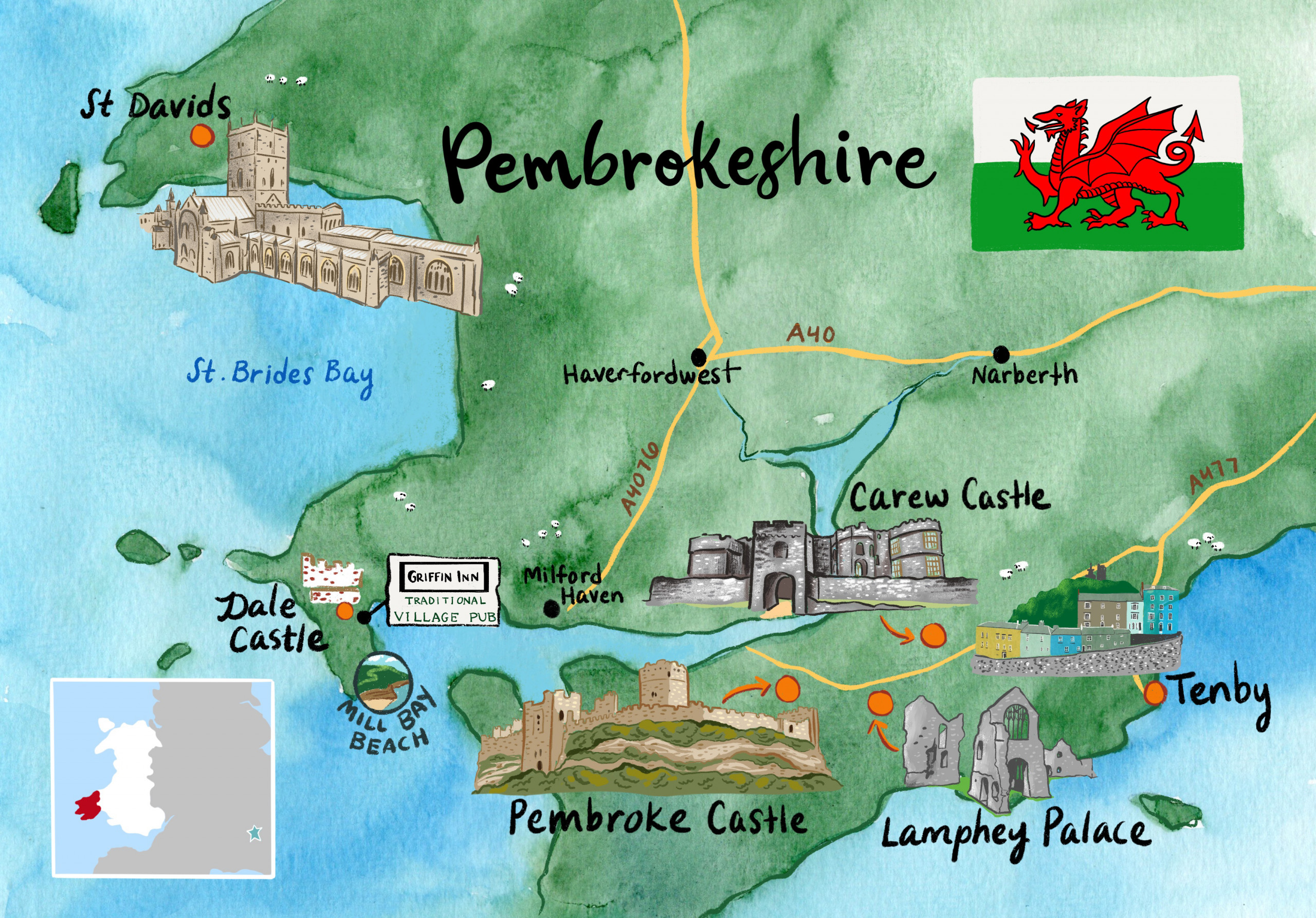 A Long Weekend in Tudor Pembrokeshire - The Tudor Travel Guide