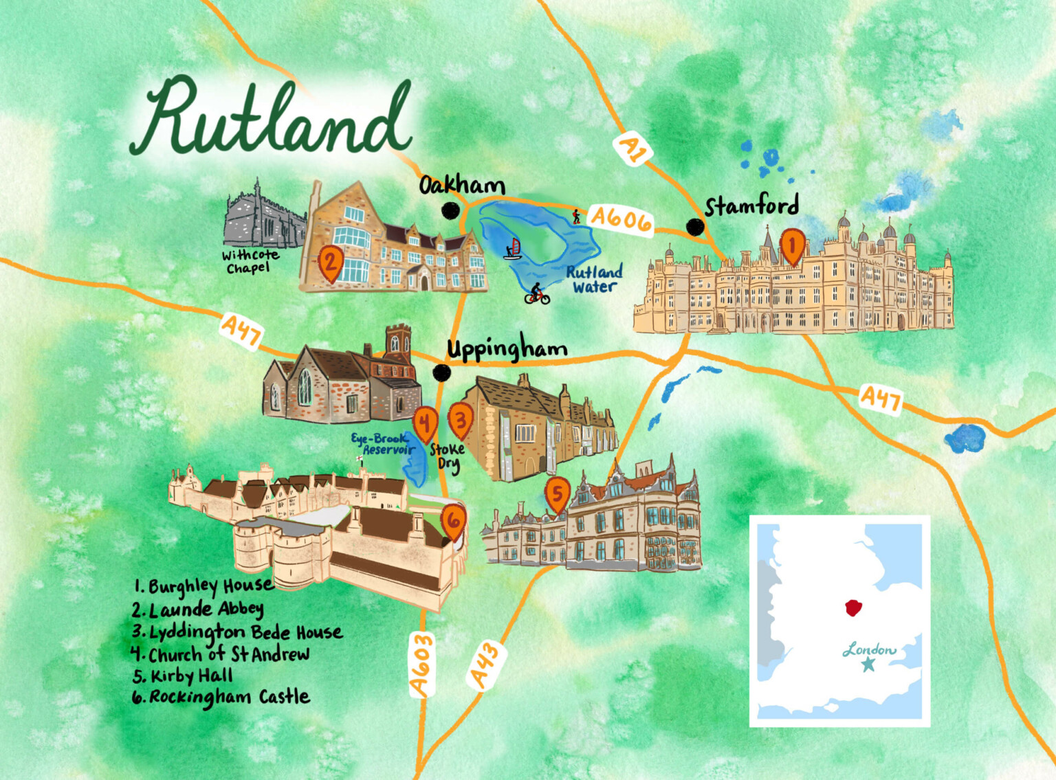 THE ULTIMATE GUIDE: ITINERARIES: GEOGRAPHY - The Tudor Travel Guide