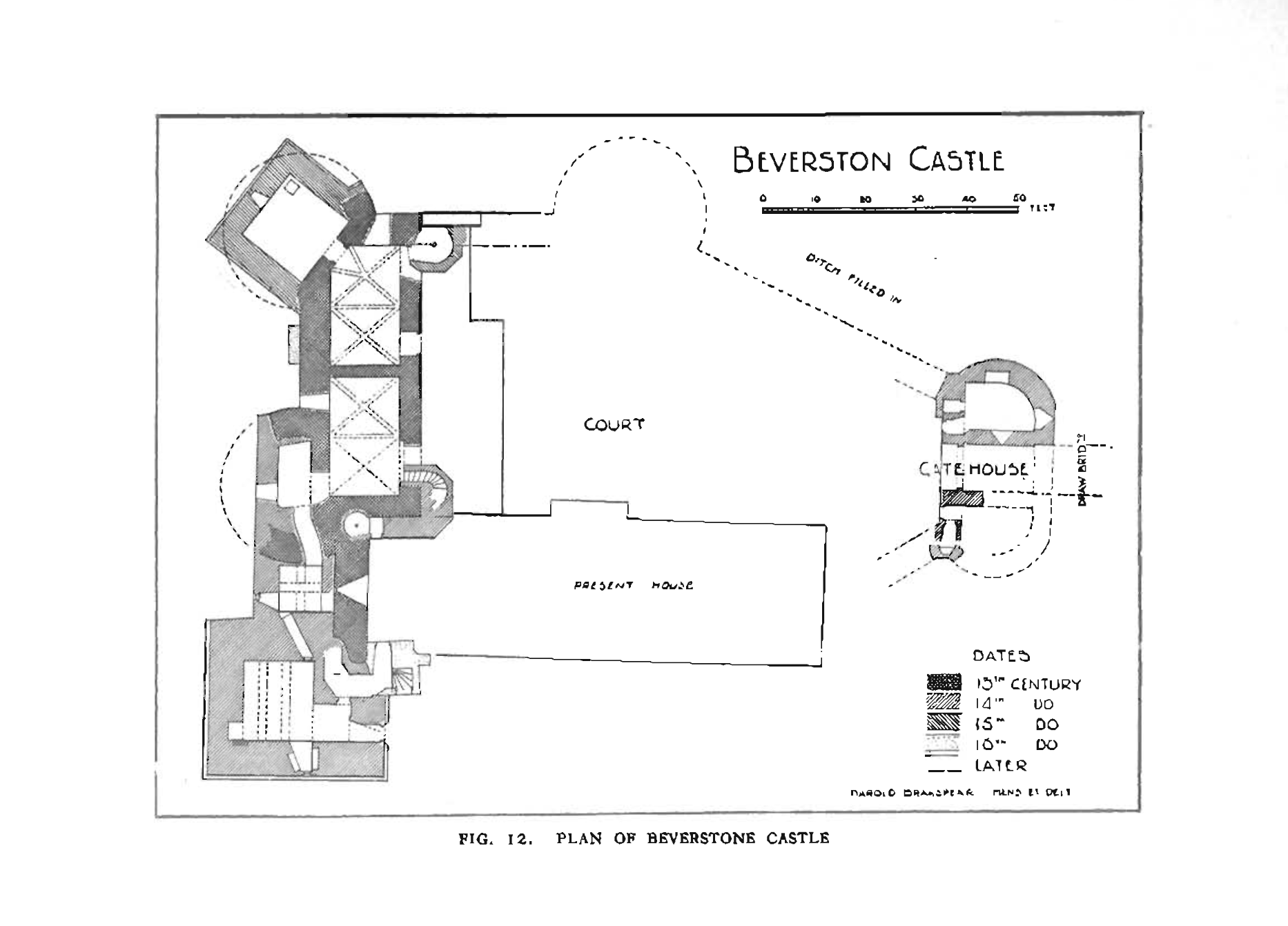 1502 Progress: Beverston Castle, Gloucestershire - The Tudor Travel Guide