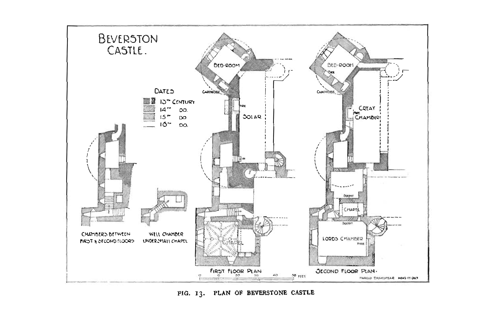 1502 Progress: Beverston Castle, Gloucestershire - The Tudor Travel Guide