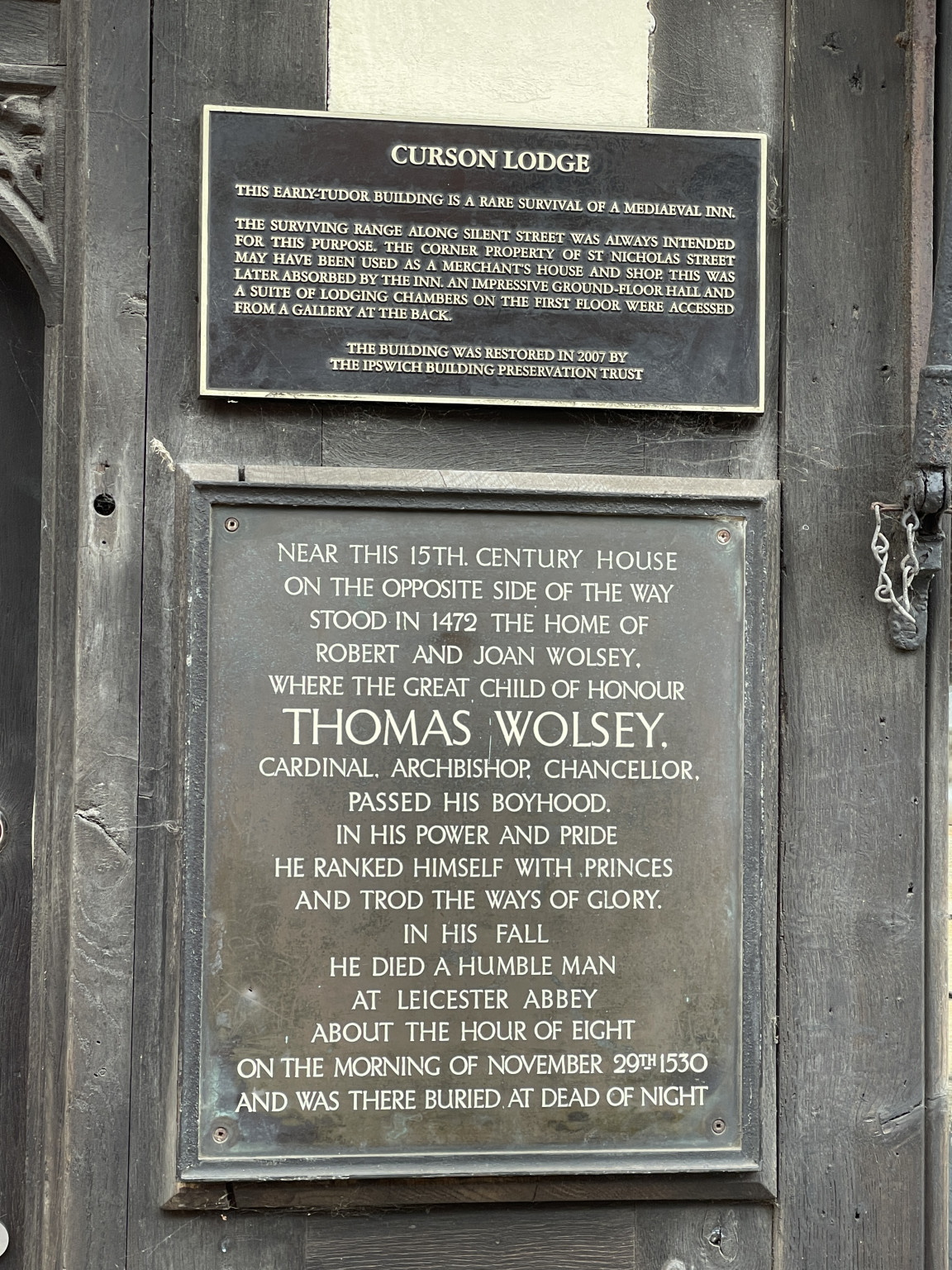 Thomas Wolsey's Tudor Ipswich